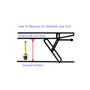 C-Jack Stabilizing Jack - manual operated sizes 19" 22" 25" 28" 31 ...